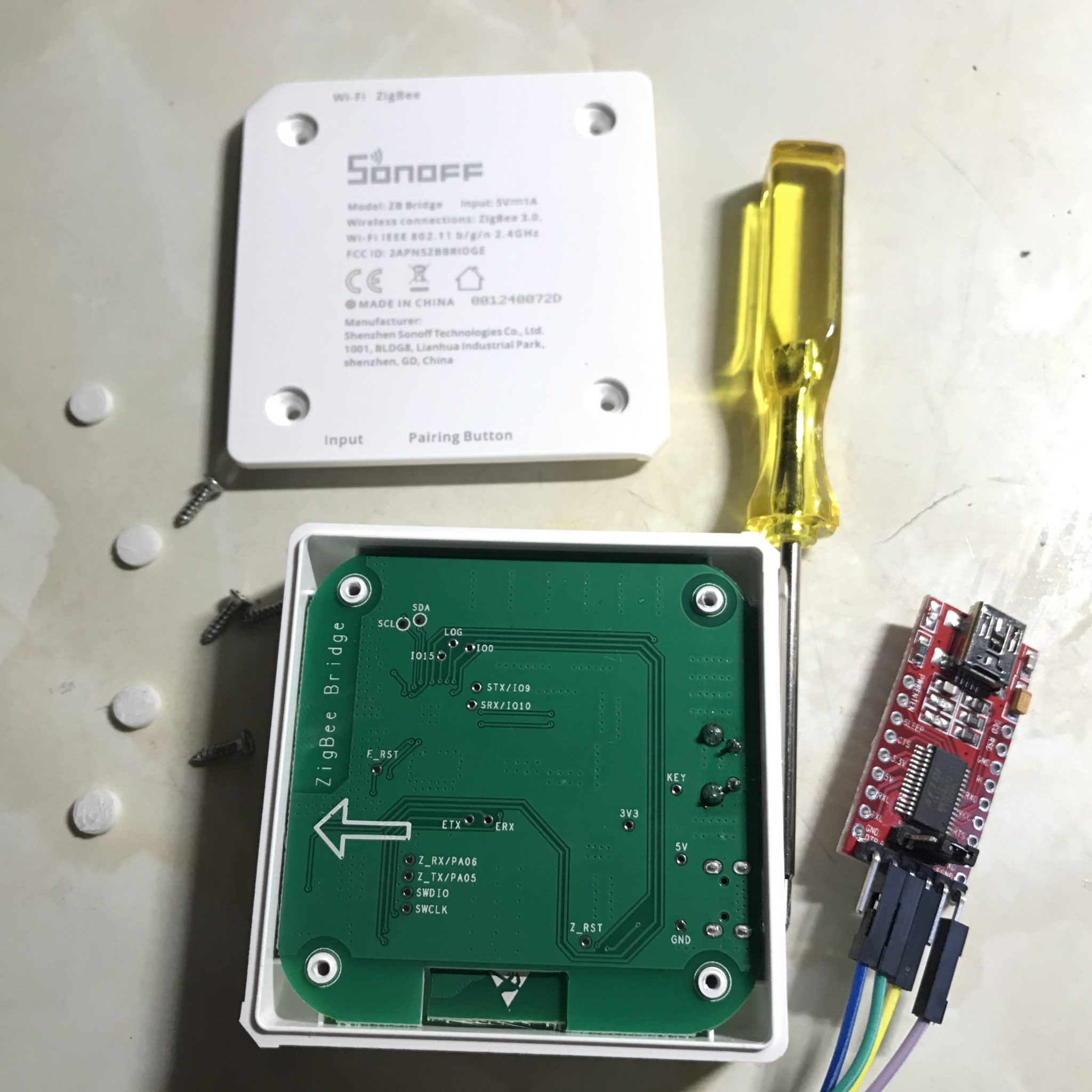 How to flash Tasmota to a Sonoff Zigbee wifi bridge/hub to communicate with Home Assistant ...